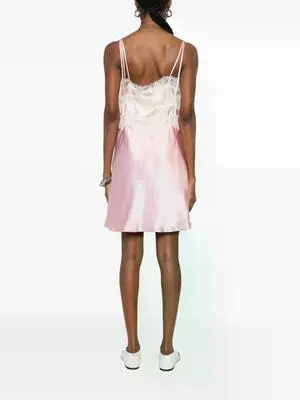 Viktor & Rolf Layered Lace-trim Mini Dress