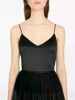 Viktor & Rolf Tulle Lace-trim Maxi Dress
