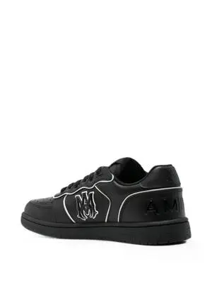 Amiri Newport Logo-patch Sneakers - Black