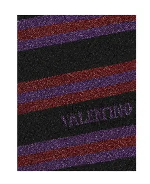 Valentino Garavani Striped Sleeveless Knit Tank Top