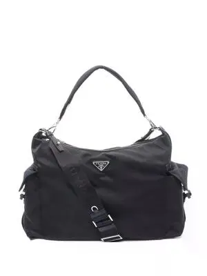 Prada Re-nylon Explorer Shoulder Bag - Black