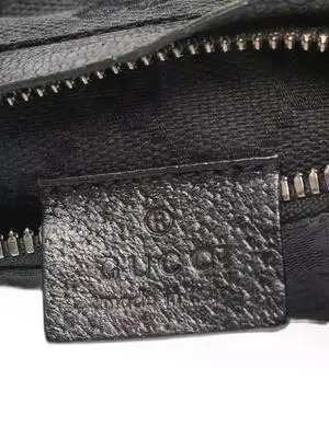 Gucci Gg Canvas Belt Bag - Black