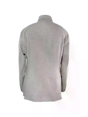 Eleventy Button-front Cashmere Coat