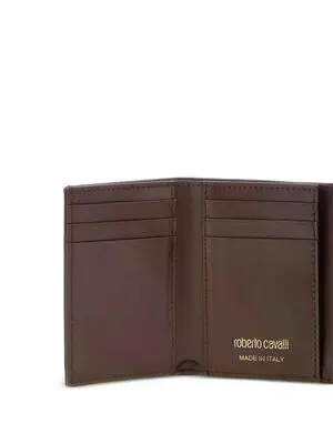 Roberto Cavalli Fang-embellished Wallet