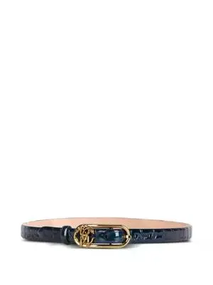 Roberto Cavalli Rc Monogram Belt - Blue