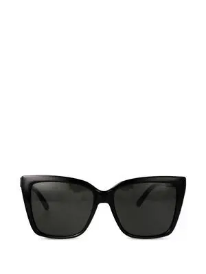 FERRAGAMO Sf2085se Gancini Sunglasses - Black