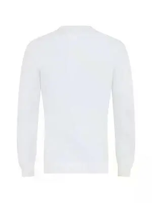Fedeli Long-sleeved Cotton Sweater
