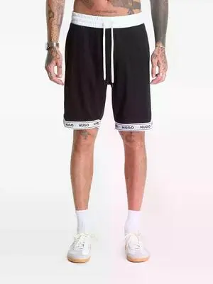 Hugo Logo-trim Drawstring Shorts