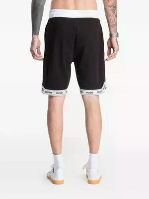 Hugo Logo-trim Drawstring Shorts