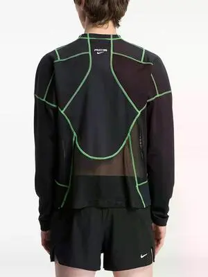 Nike Vault Contrast-stitched Long Sleeve Top