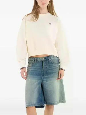 Fred Perry Embroidered Logo Sweatshirt