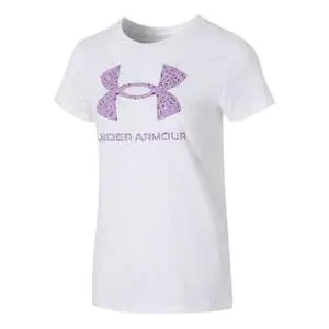 Under Armour Sportstyle Graphic T-shirt - White/purple