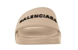 Balenciaga Pool Slides - Beige