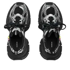 Balenciaga 3xl Sneaker With Charms - Black/silver