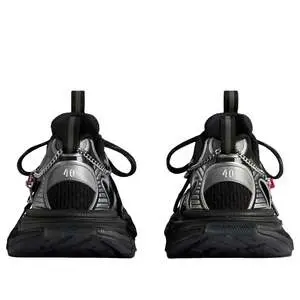Balenciaga 3xl Sneaker With Charms - Black/silver