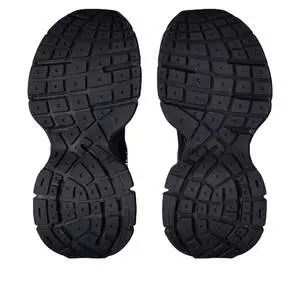 Balenciaga 3xl Sneaker With Charms - Black/silver
