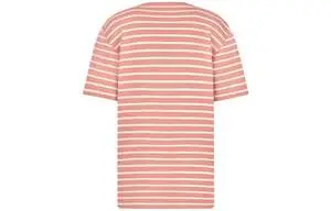 Dior Ss21 Stripe Letter Pattern Round Collar Male