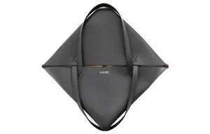 Loewe Xl Puzzle Fold Tote - Black