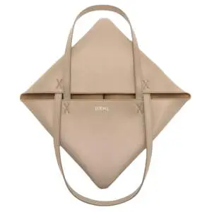 Loewe Medium Puzzle Fold Tote - Sand