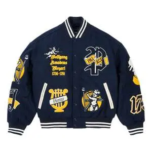 PALACE Wolfgang Varsity Jacket - Navy