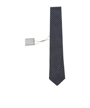 Canali Pointed Tie - Black