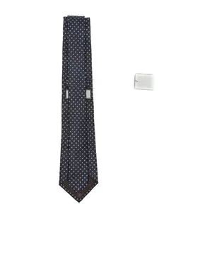 Canali Pointed Tie - Black