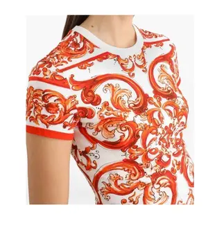 Dolce & Gabbana Majolica Print T-shirt