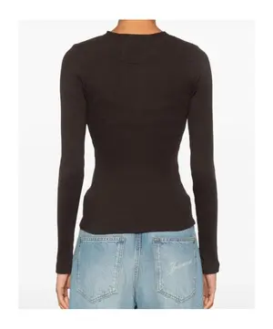 Citizens Of Humanity Drea Waffle-knit Henley Top