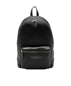 Santoni Silver Tone Bags For Men