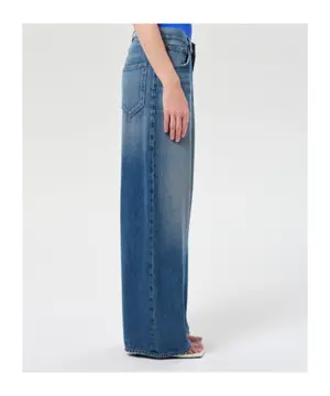 AGOLDE Flyweight Baggy-fit Faded Denim Jeans