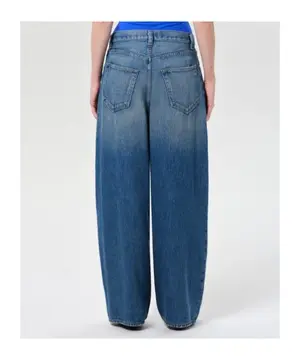 AGOLDE Flyweight Baggy-fit Faded Denim Jeans