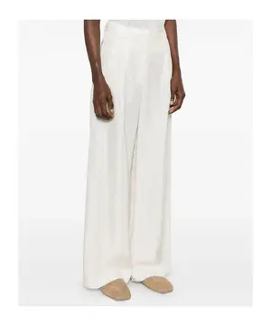 THE FRANKIE SHOP Pleated Wide-leg Trousers