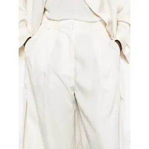 THE FRANKIE SHOP Pleated Wide-leg Trousers