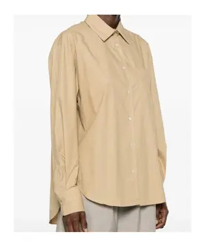 THE FRANKIE SHOP Long Sleeve Classic Collar Shirt