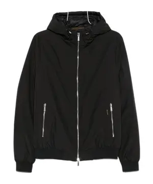 MOORER Long-sleeve Casual Jacket - Black