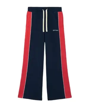 Palm Angels Classic Logo Wide-leg Track Pants - Black
