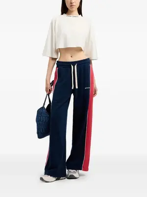 Palm Angels Classic Logo Wide-leg Track Pants