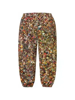 Supreme X Mike Kelley Graphic-print Track Pants