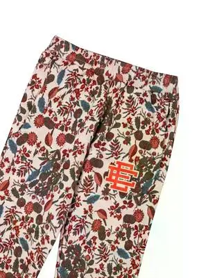 ERIC EMANUEL Ee Aop Floral-print Track Pants - Neutrals