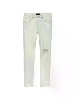 PURPLE BRAND P001 Knee Slit Jeans - Blue