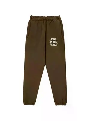 ERIC EMANUEL Logo-print Track Pants - Brown