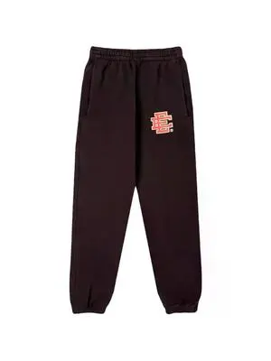ERIC EMANUEL Logo-print Track Pants Brown