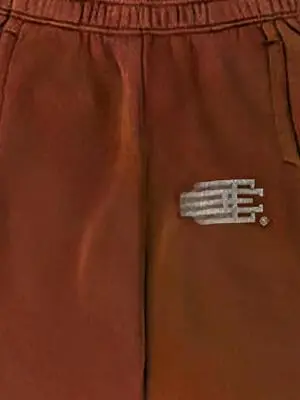 ERIC EMANUEL Logo-print Track Pants - Brown