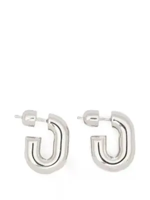 MARIA BLACK Forma Small Hoop Earrings - Silver