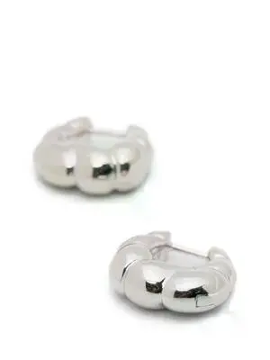 MARIA BLACK Robe Huggie Earrings