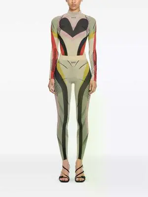 Off-White Geometric-print Leggings