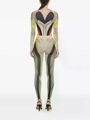 Off-White Geometric-print Leggings