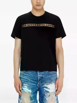 DIESEL® Sheer Panel Logo T-shirt