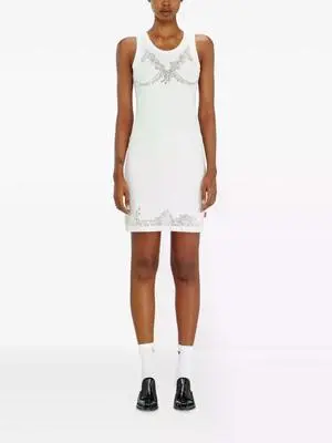 DIESEL® Lace-trim Ribbed-knit Dress