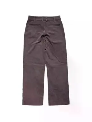 ENTIRE STUDIOS Leather Straight-leg Trousers